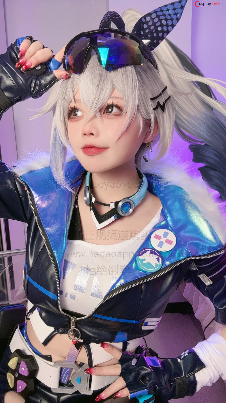 小瑶幺幺 (xiaoyaoyaoyao12) cosplay Silver Wolf - Honkai:Star Rail "64 ...